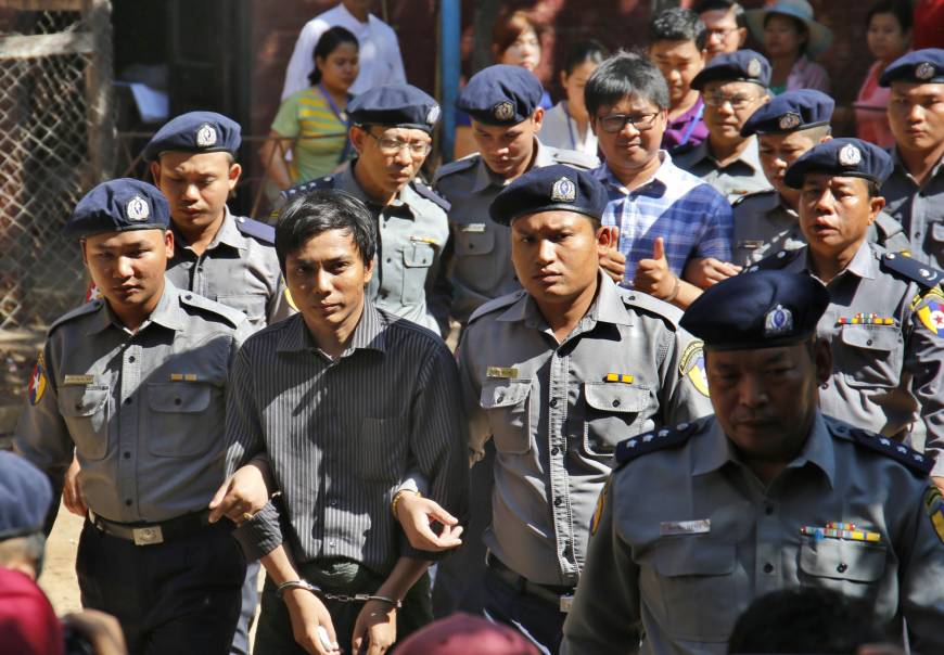 Myanmar Police Sought Secrets Act Probe Of Reuters Reporters An Hour
